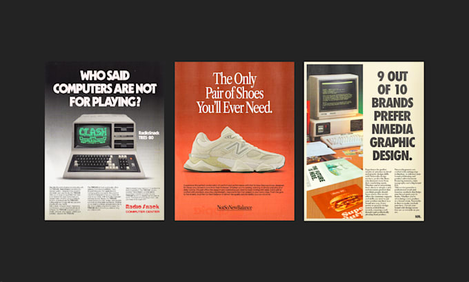 Design an 80s poster for your product by Niceeemedia | Fiverr