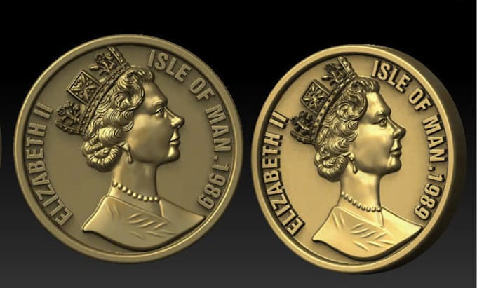 Sculpt 3d printable coin 3d bas relief 3d medallion 3d coin model and ...