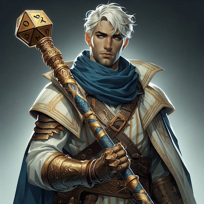 Draw dnd, fantasy character, and concept art by Mouamaeye | Fiverr