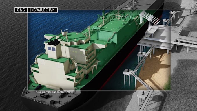 Do 3d factory animation, 3d industrial animation, 3d oil and gas ...