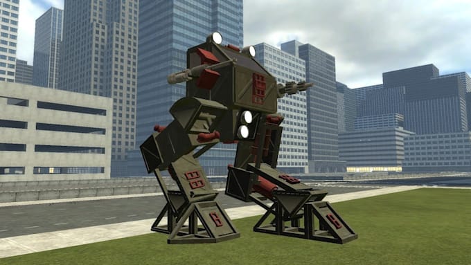 Create any custom 3d model for gmod, player model, gmod addon, gmod map ...