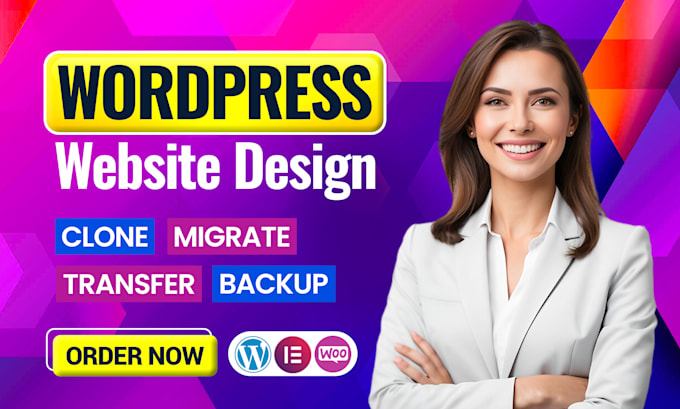 Design or redesign wordpress website development using elementor pro by Exa_byte | Fiverr