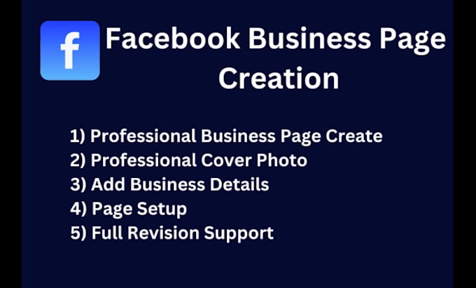 Create a professional facebook business page for you by Rahanoishy | Fiverr