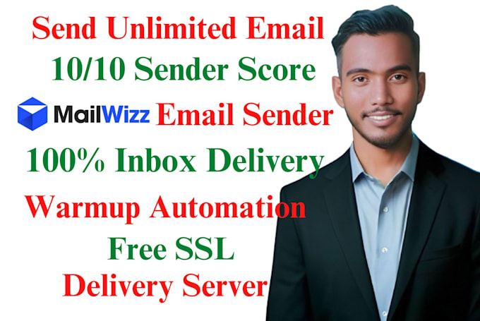 Build smtp server with mailwizz to send unlimited emails by Neasher1 | Fiverr