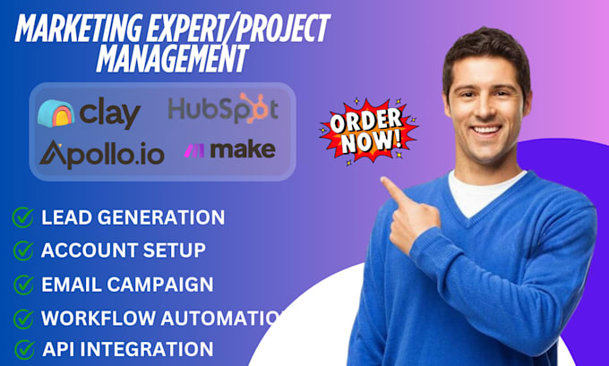 Setup Workflow Using Clay Com Makecom Hubspot Hive Apollo Io And Zapier