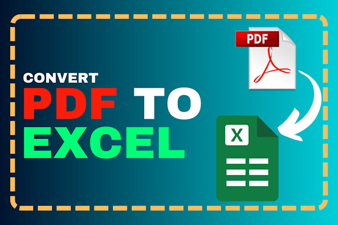 Convert pdf to excel by Azizkhan317 | Fiverr