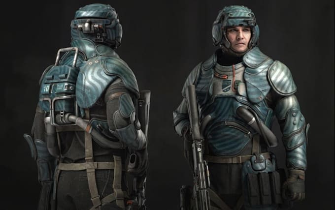 Make 3d game ready character,ue5 metahuman rigging,playable unity ...