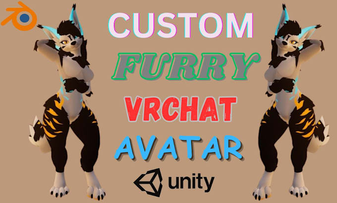 Create a unique vrchat, vrchat avatar, 3d avatar, anime avatar and ...