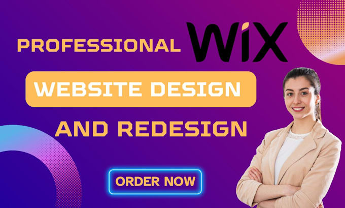Build your professional wix website, wix studio redesign, wix banner ...
