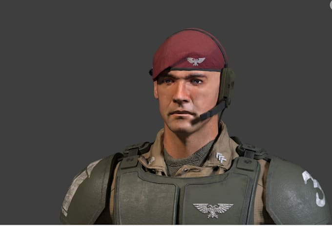 3d game character 3d game asset character modelling in blender for game ...