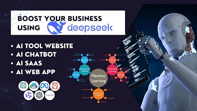 Build ai web tools, app, chatbot with deepseek integration by Nehatulesha | Fiverr