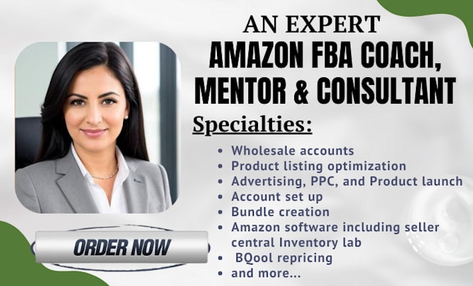 Be your amazon fba coach, mentor, consultant by Nightingaleluna | Fiverr