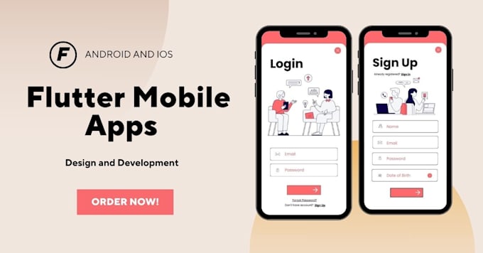 Develop a professional flutter mobile app for android and ios by Iqra_devel0per | Fiverr