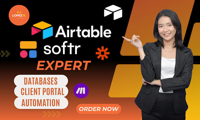Be your airtable expert automate migrate integrate with other apps fix airtable by Kum_jlopez ...