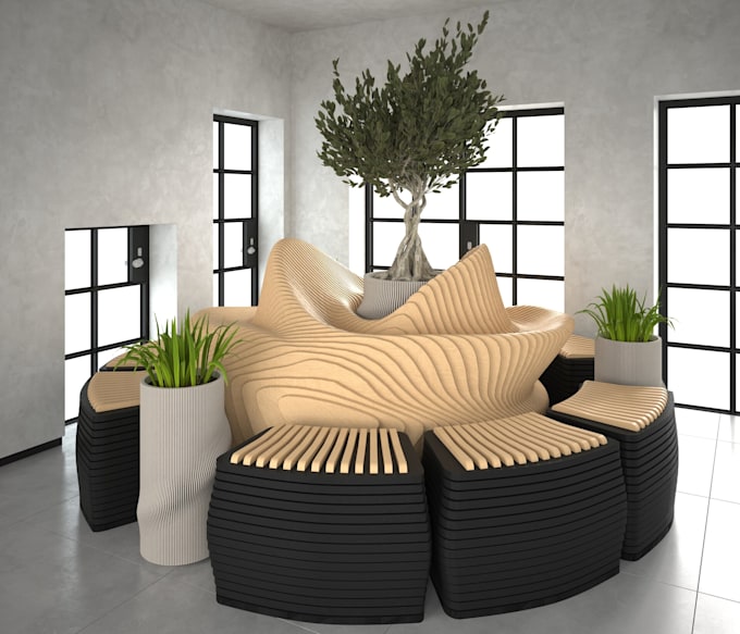 Create architecture 3d model parametric design in rhino and grasshopper by Faheema11 | Fiverr