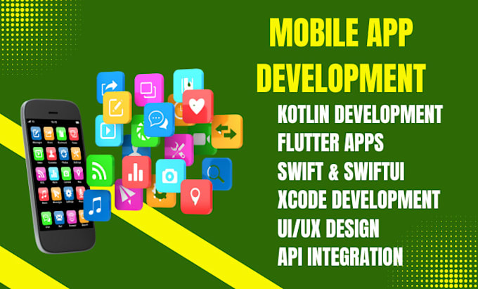 Develop apps using kotlin, flutter, swift, swiftui, xcode, ui ux, and more by Codecraver_it | Fiverr