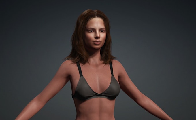 Model spline3d erotic model, nsfw warrior character,3drealistic with cc4 texture by Faithloc ...