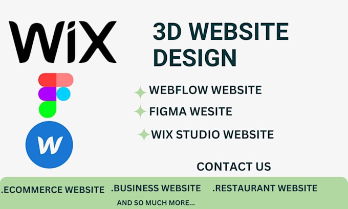 Build develop 3d interactive ecommerce website on webflow figma, wix studio by Martin_webz | Fiverr