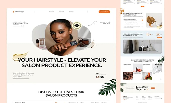 Design responsive beauty salon website, spa, skincare wordpress website by Nina_roberts3 | Fiverr
