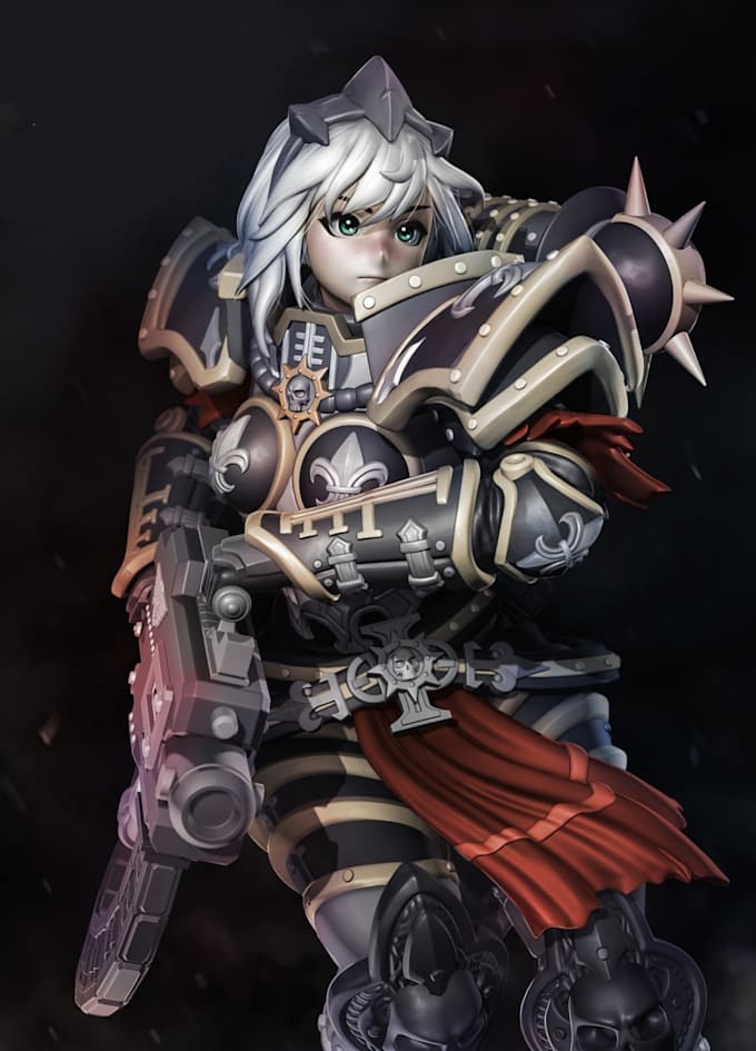 Paint your warhammer, dnd, or tabletop miniatures by Htxskyonu930 | Fiverr