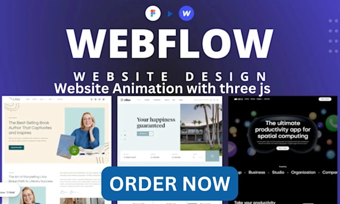 Interactive 3d webflow, framer animated crypto website animation, spline, rive by Fabruxion | Fiverr