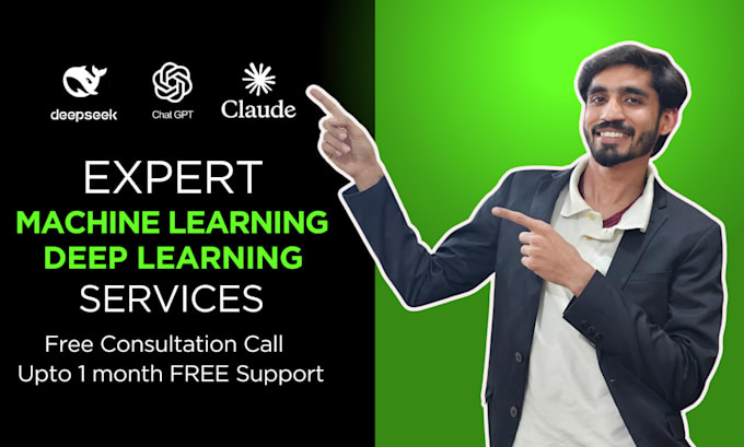 Do machine learning data science deep learning and ai projects by Llm_developer | Fiverr