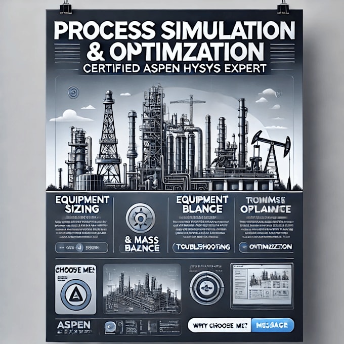 Simulate and optimize your process in aspen hysys by Alihaider060 | Fiverr