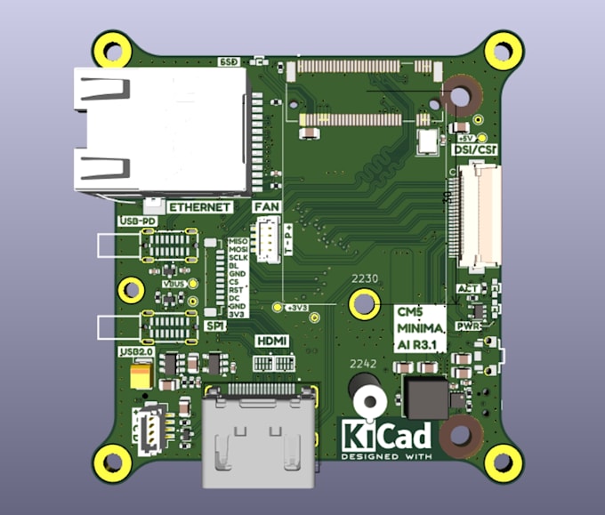 Circuit design, pcb design, create gerber and bom files by Shuja ...