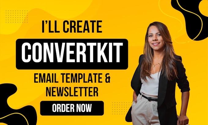 Do convertkit expert email templates, automation landing pages by Kenny ...