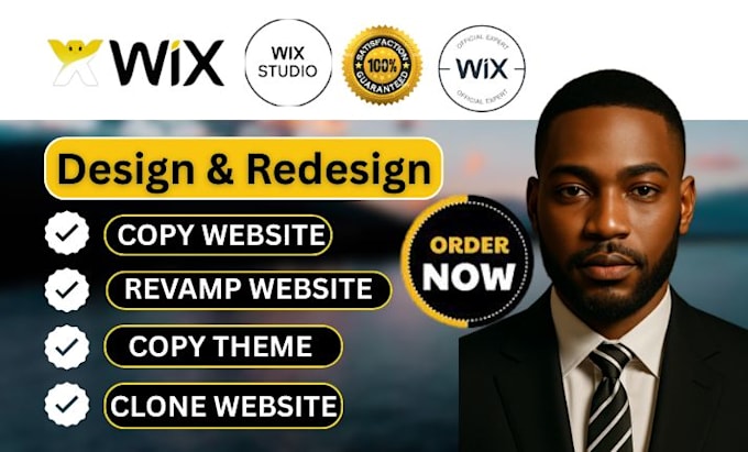 Fix, revamp, redesign, rebuild, edit wix website, redesign, rebuild, wix website by Daniel_dons ...