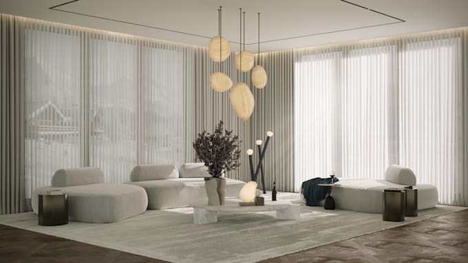 Create photorealistic 3d renders for luxury interiors by Z_archviz | Fiverr