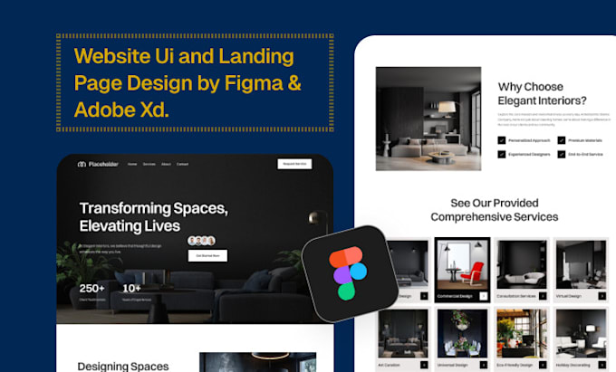 Do figma website ui design and responsive ui ux design by Azima_nishat | Fiverr