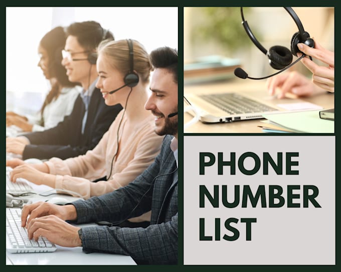 Provide a list of active phone numbers, for any country in the world by ...