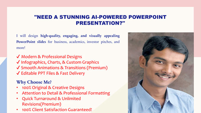 Design professional and engaging ppt slides by Kotamani2003 | Fiverr