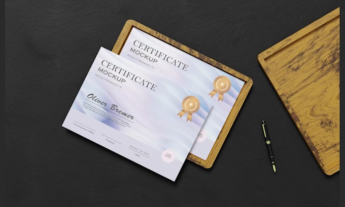 Design professional and custom certificates by Fazarath_ahamed | Fiverr