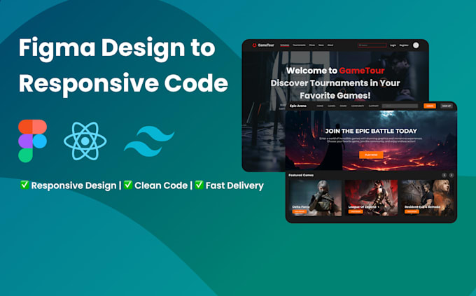 Convert your design to responsive code by Wahyu_eka21 | Fiverr