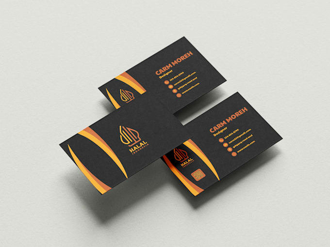 Professional modern business card design double sided print ready by ...