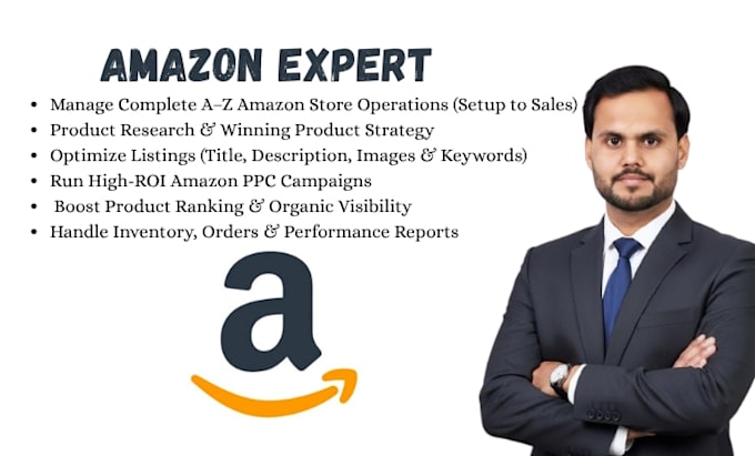 Be your executive amazon store manager by Rachelem05 | Fiverr