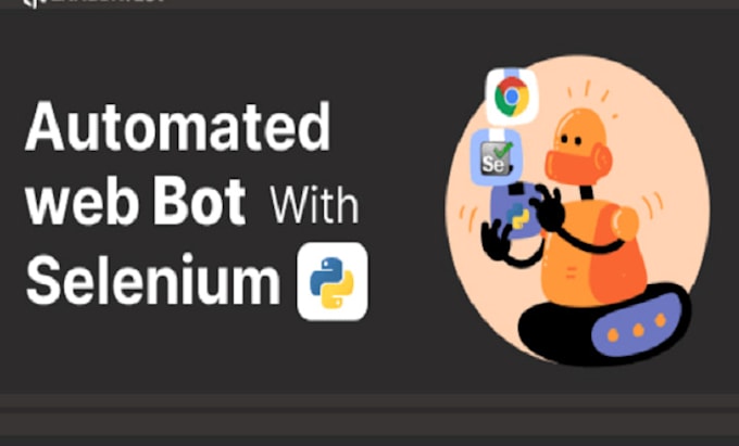 Make a bot for website android app automation using selenium and appium ...