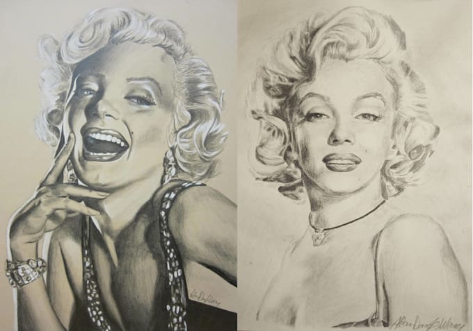 Draw an amazing personal portrait by Adamdouglaswray | Fiverr