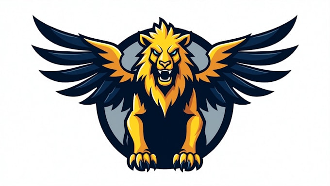 Design awesome griffin logo with free vector file by Joseph_thomp | Fiverr
