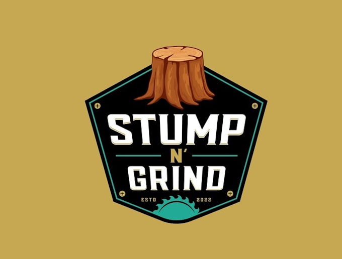 Design beautiful acceptable grinds tree stumps logo by Mia_marconi | Fiverr