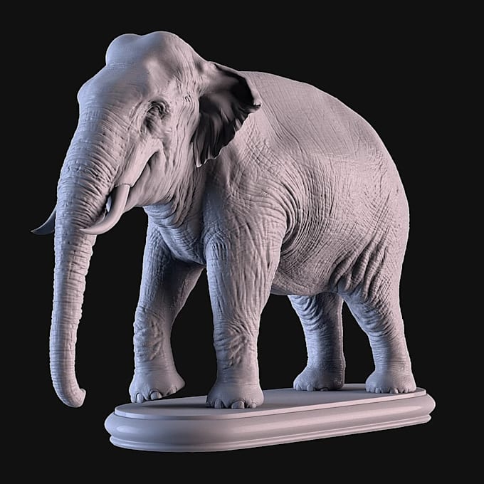 Sculpt 3d animal 3d model 3d toy 3d sculpting statue stl file for 3d printing by Yuri093312 | Fiverr