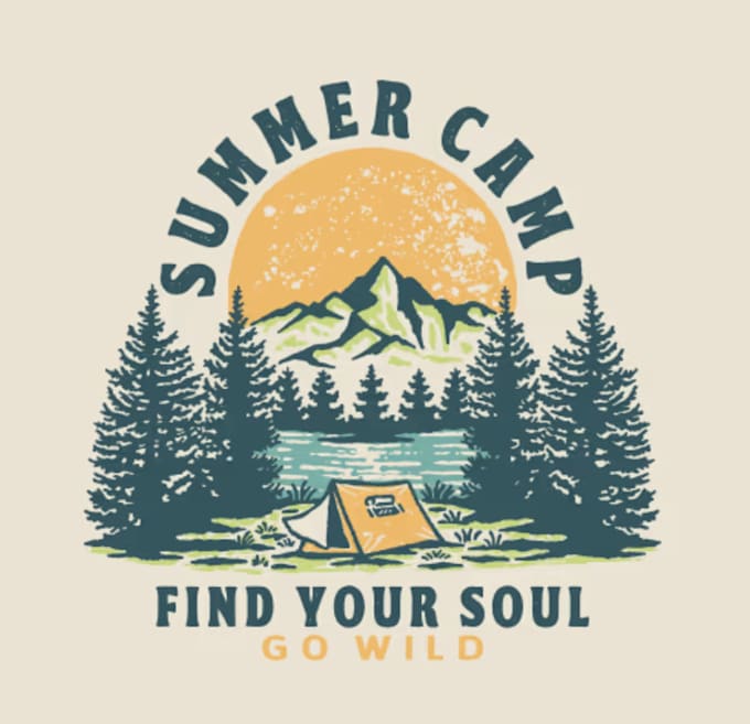 Create an awesome summer camp logo by Dan_friesen | Fiverr