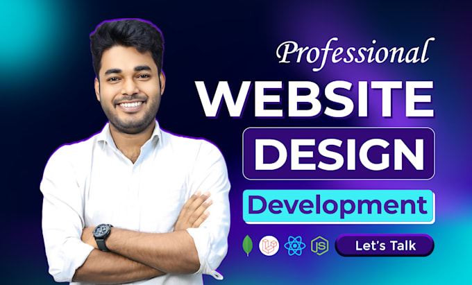 Do custom website design, full stack developer, ai chatbot, front end developer by Samim_jaman ...