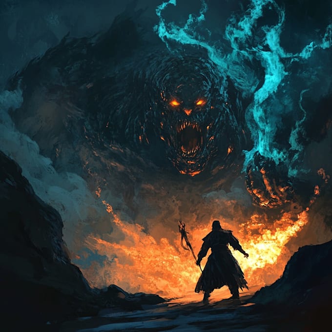 Do epic high quality fantasy characters concept arts by Amaradaniel2 ...