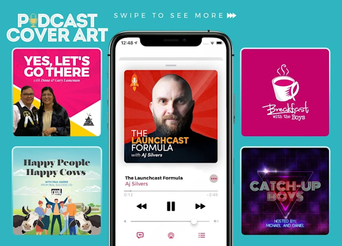 Do professional podcast cover art and podcast logo design by Mayla_earp ...