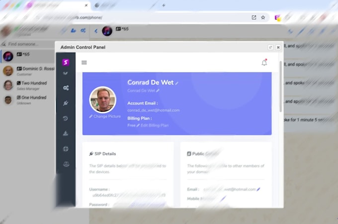 Build voip or webrtc softphone for website,calling and video support,call center by ...