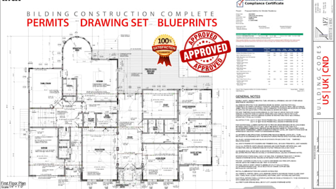 Draw us and uk city permit drawings as your architect by Kantner_scott ...