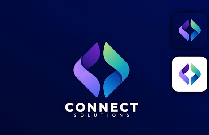 Make a professional gradient minimalist logo by Anna_evans2 | Fiverr